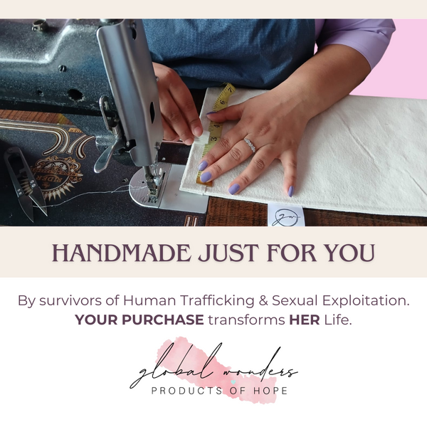 Silent Night Sleep Mask & Scrunchie Set - Global Wonders Products of Hope